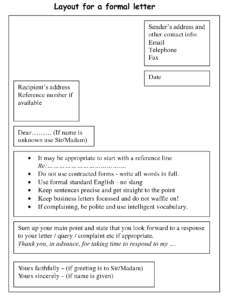 Formal Letter | Letters | How to write letters in Enlgish| English EFL